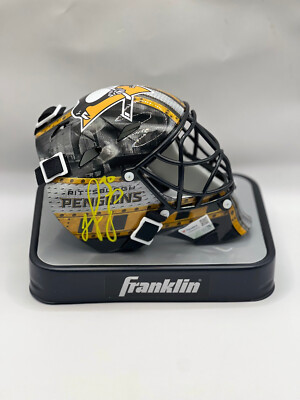MATT MURRAY Pittsburgh Penguins SIGNED Auto Mini Goalie Mask Fanatics ...