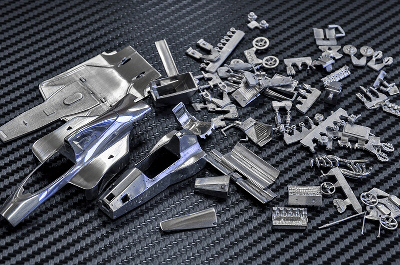 Model Factory Hiro 1/43 McLaren MP4/5 Multi-Material Kit A.Sena K810 ...