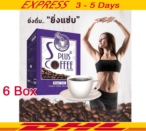 6X S Plus Coffee Slimming Body Good Shape Health Boosts Energy Deliciou ...
