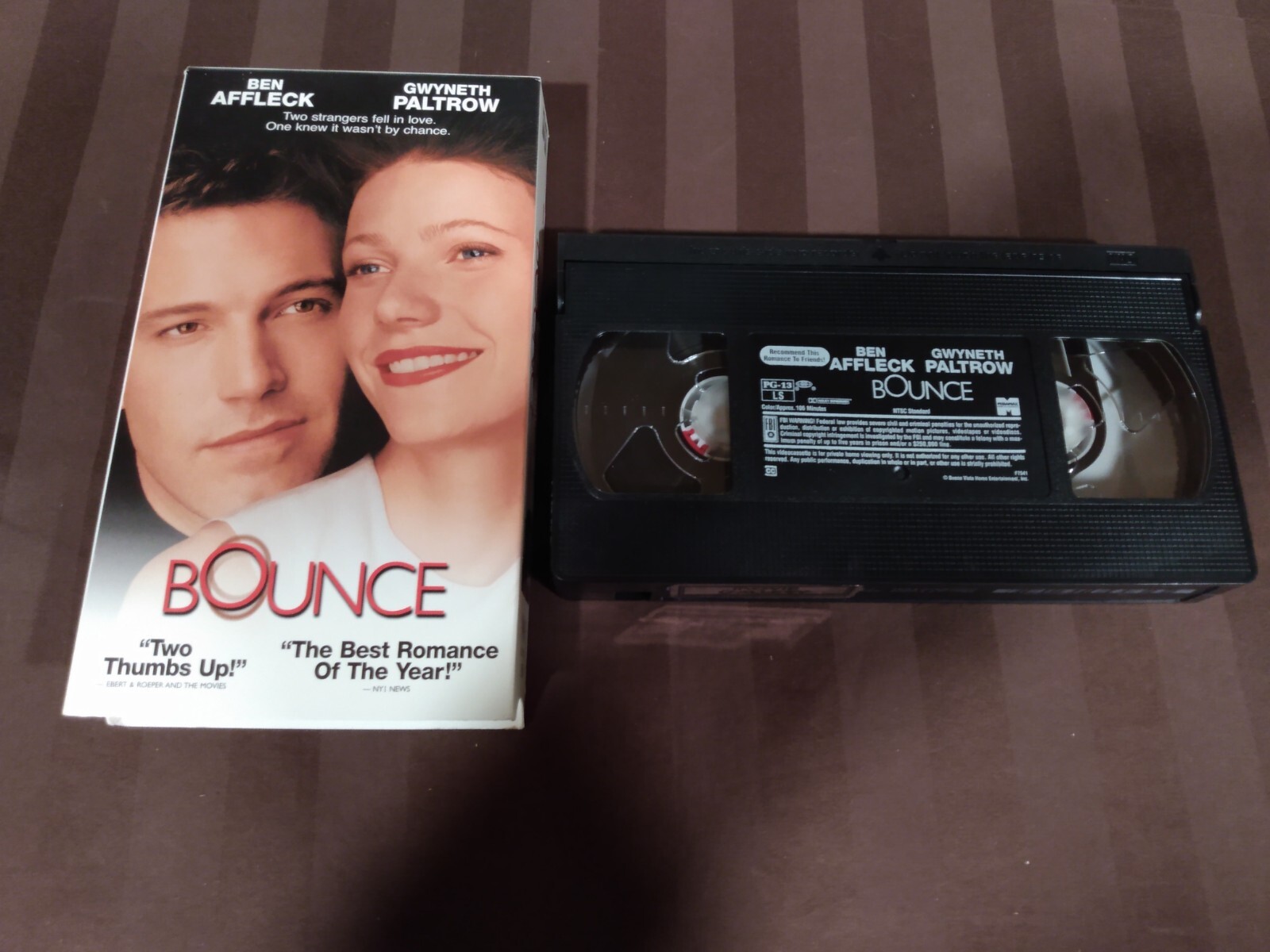 Bounce (VHS, 2000) Ben Affleck, Gwyneth Paltrow 786936145984| eBay