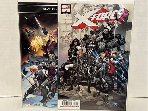 Marvel X-Force (2018) #1 & 2 (2 Comic Lot) Stan Lee 1922-2018 NOT GRADED 759606092161| eBay