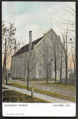 pk01479:Postcard-Vintage View of the Methodist Church in Listowel ...