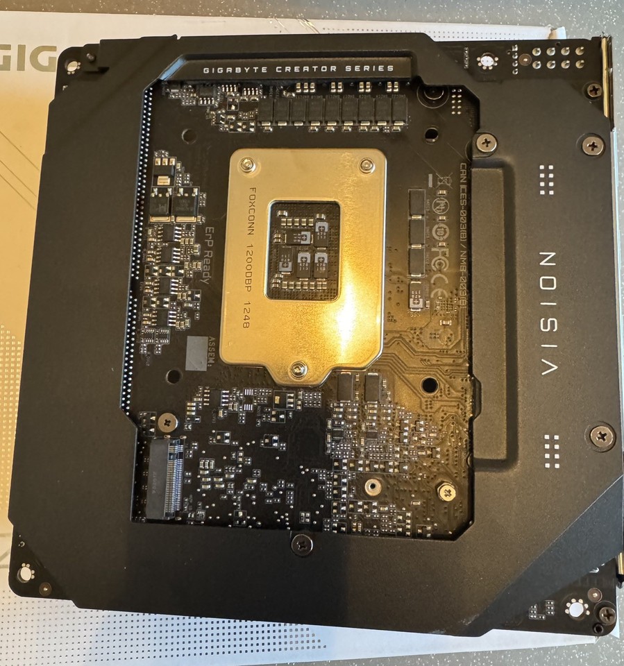 GIGABYTE Z590I VISION D Mini ITX LGA 1200 Intel | eBay UK