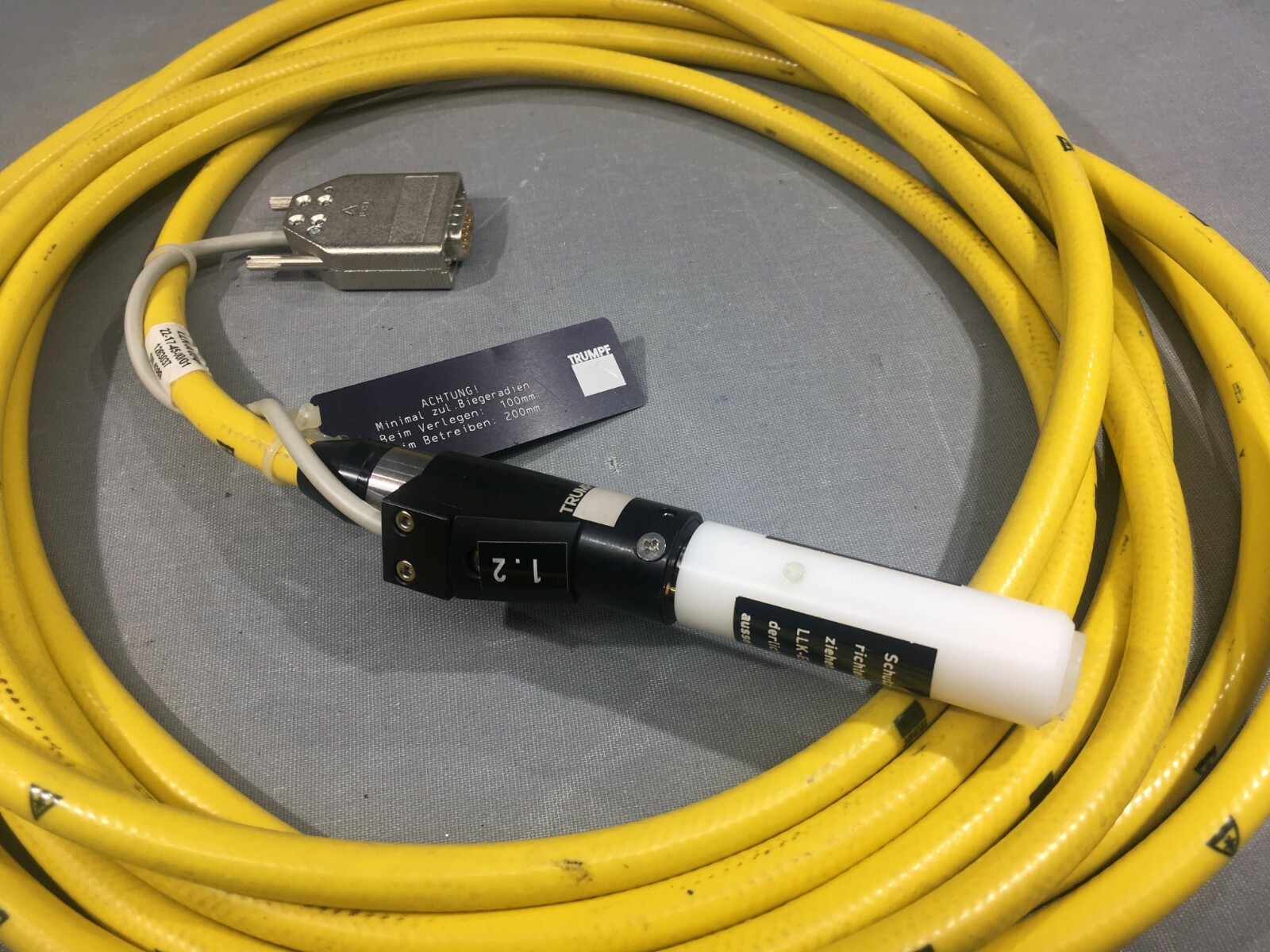 Trumpf LLK-A 03/4m 22-17-45-00/01 1263037 Long Fiber Optic Laser Light ...