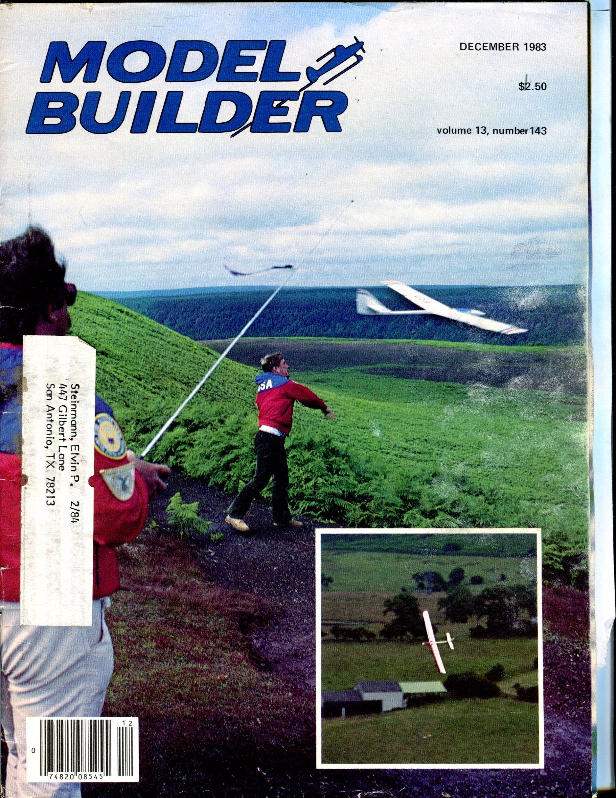Model Builder Magazine December 1983 R/C Soaring EX w/ML 041017nonjhe ...
