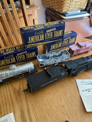 Vintage American Flyer Electric Train Set 1947 Made In USA As Is ...