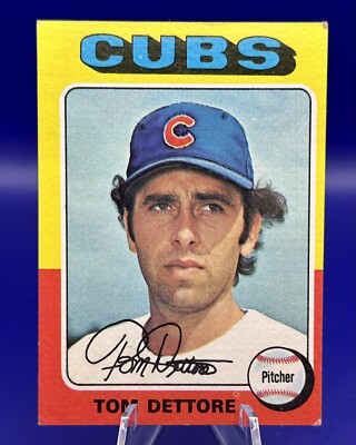 1975 Topps TOM DETTORE #469 Chicago Cubs | eBay