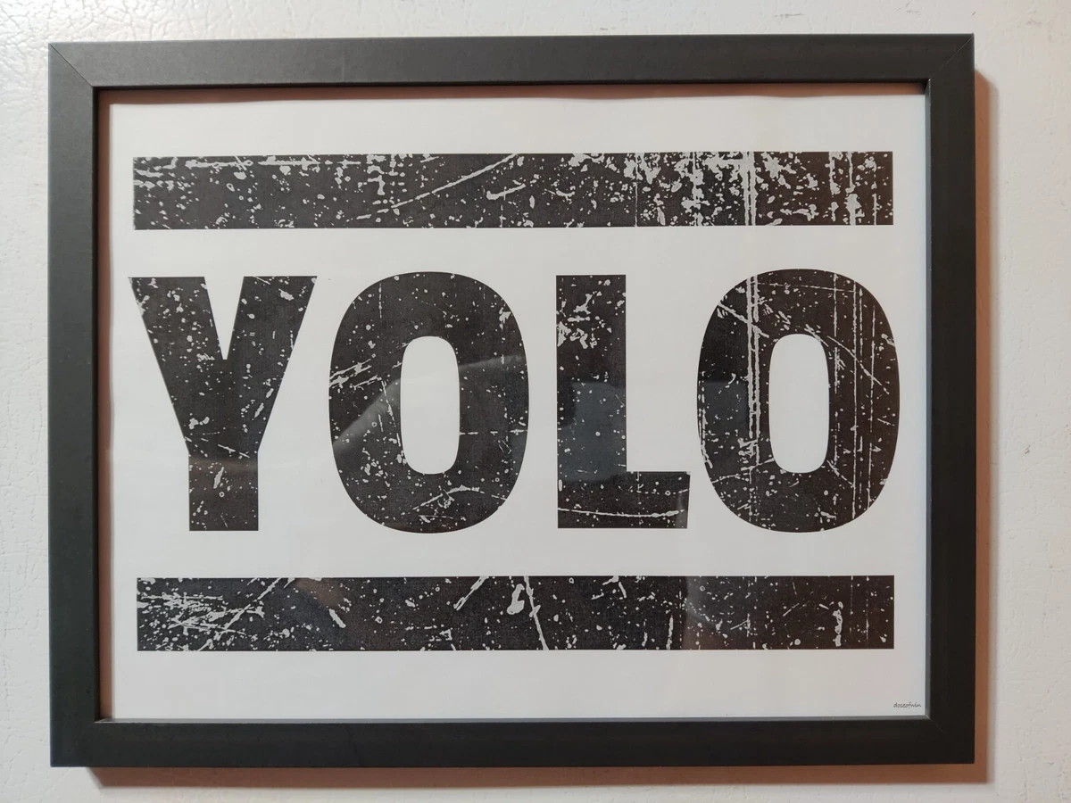 Yolo Word Art