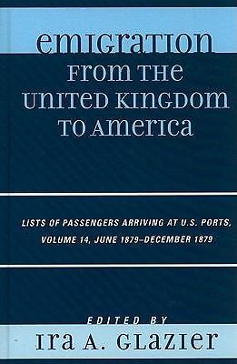 Emigration from the United Kingdom to America Ser.: Emigration from the ...