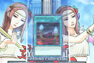 YuGiOh Spell Card Malefic Selector DUOV-EN045 1st Ed Ultra Rare | eBay