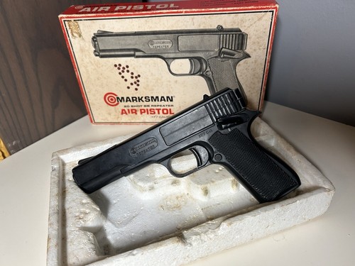Marksman 20 Shot BB Repeater Air Pistol Spring Action | eBay