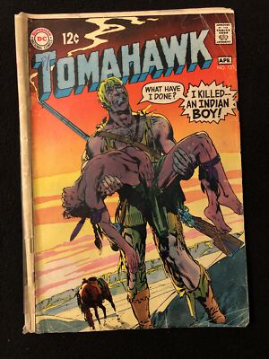 TOMAHAWK 121 2.0 2.5 DC 1969 2.0 2.5 TAPE ON SPINE NEAL ADAMS VW | eBay