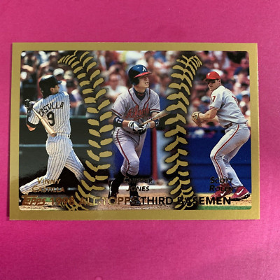 🐶 1999 Topps #453 All-Topps NL Third Basemen Chipper Jones, Rolen ...