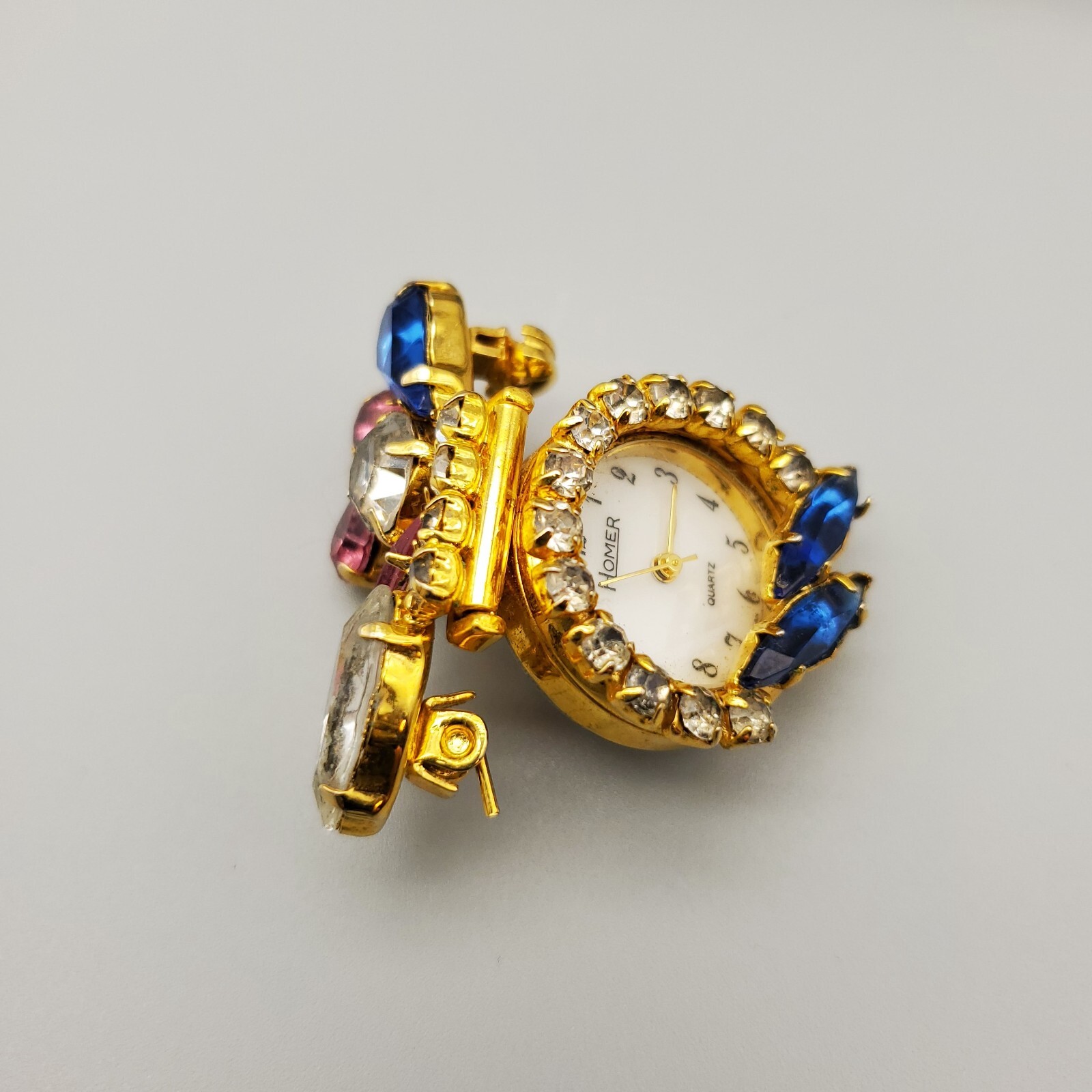 Homer Watch Jewelry Womens Quartz Rhinestones Needs Battery Japan ...