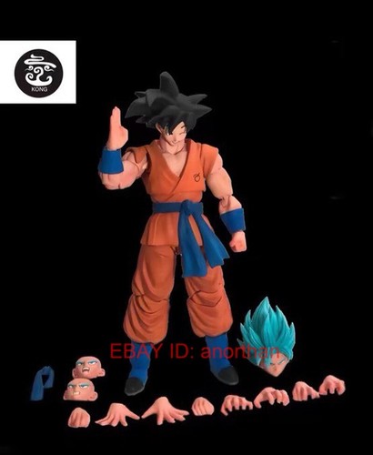KONG Studio Dragon Ball Super Whis Gi Son Goku SSG Blue 1/12 Action ...