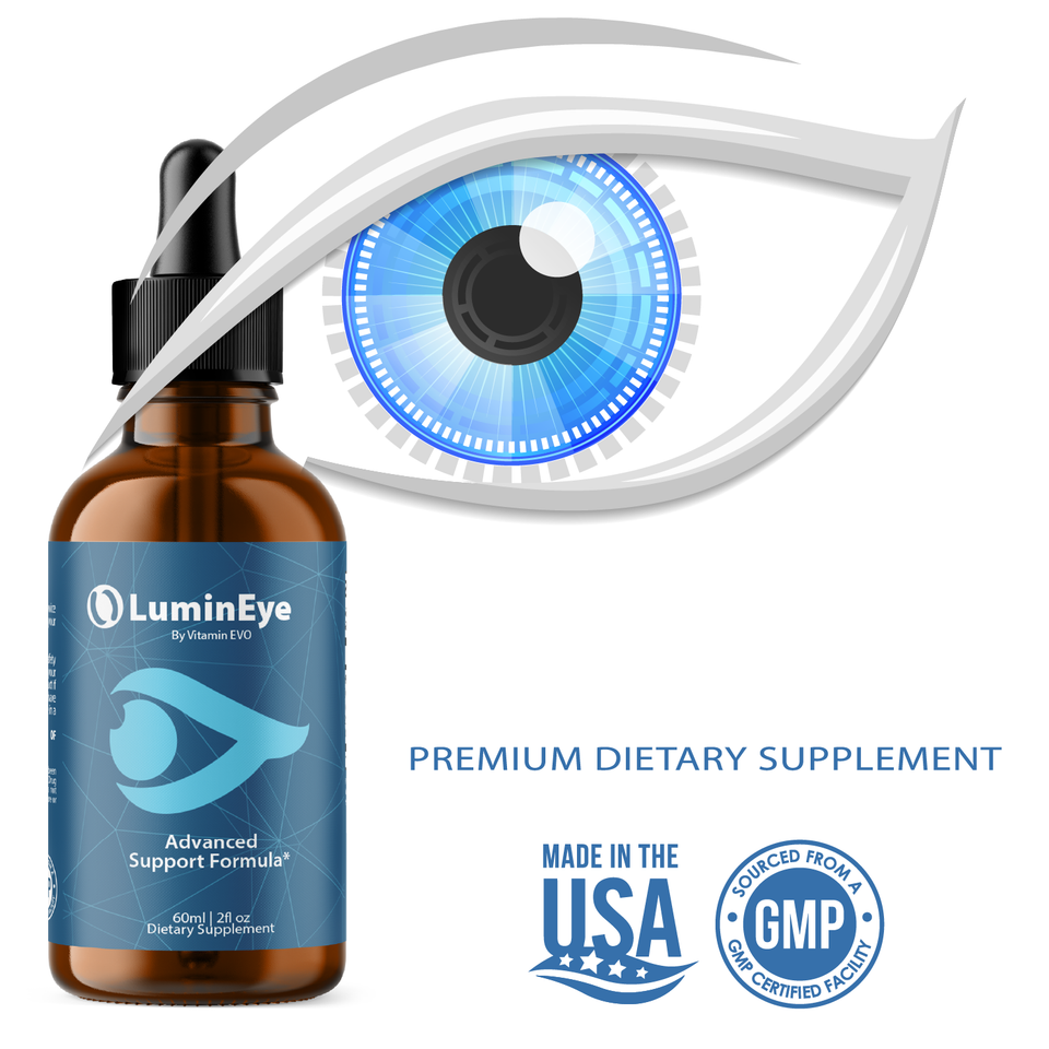 (3 Pack) Lumineye Advanced Eye Health Support Drops Lumin Eye (90 ...