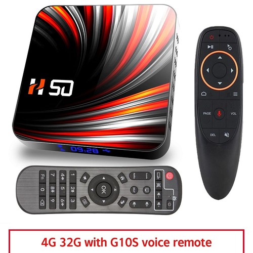 For Android Tv Box Android 10.0 4k 4gb 32gb 64gb Media Player 3d Video ...