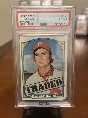 1972 Topps High Number #751 Steve Carlton PSA 6 | eBay