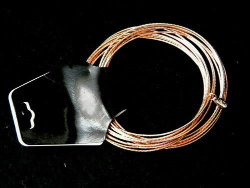 15 Ring LBVYR Copper Toned Bangle Braclets Twisted | eBay