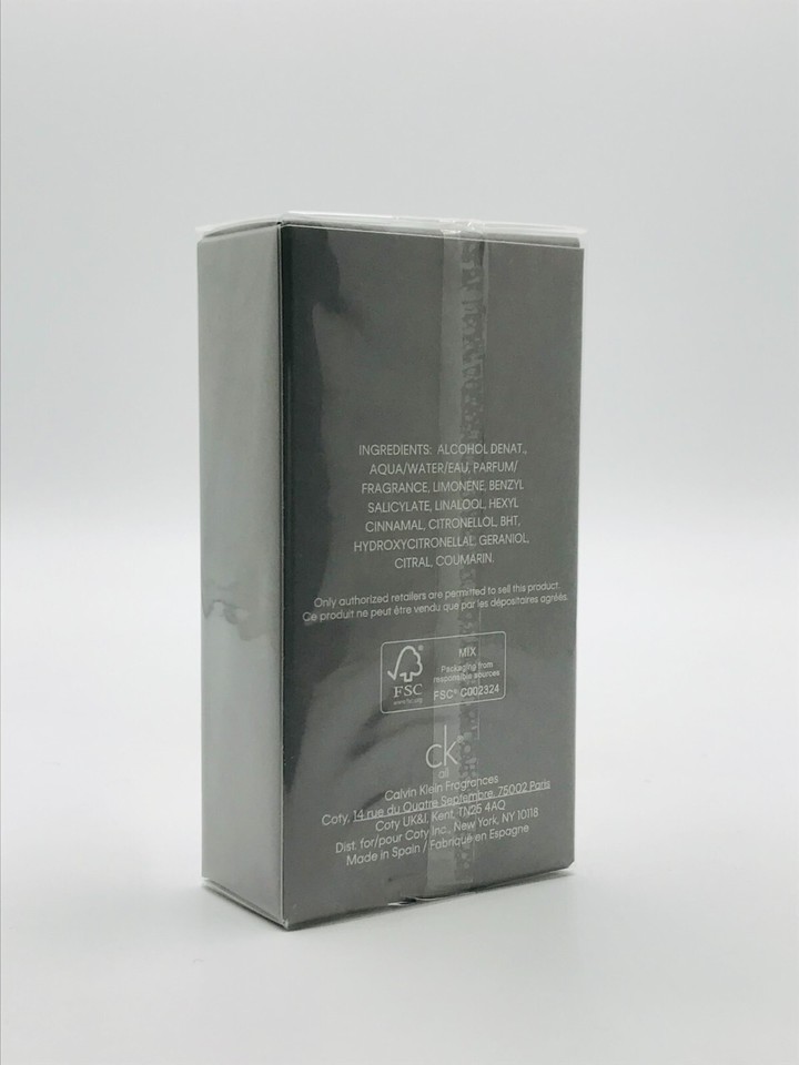 Calvin Klein Ck All Cologne Spray 1.6 oz New in Sealed Box | eBay