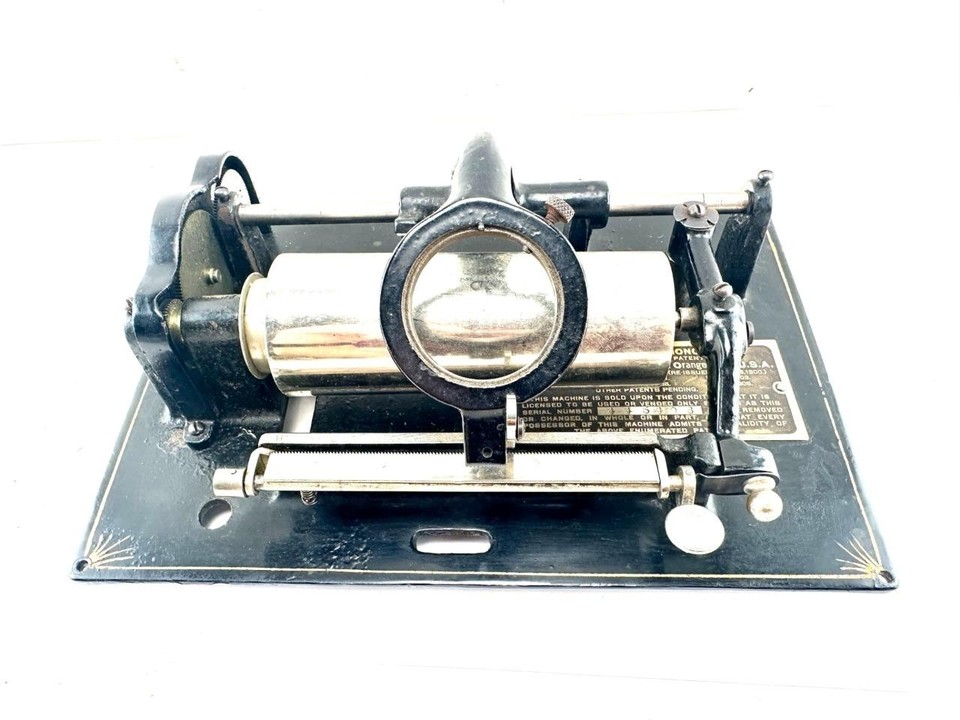 Upper Works Edison Standard Phonograph International Correspondents ...