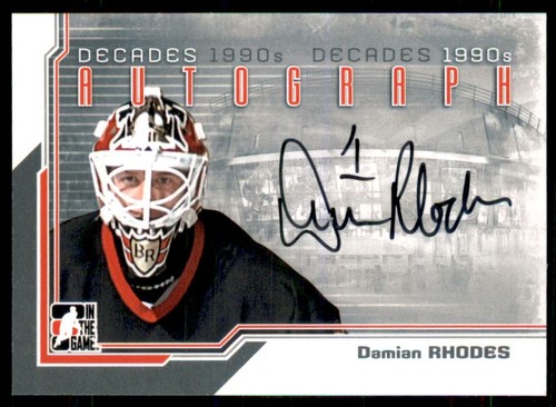 2013-14 ITG Decades 1990s Autographs #ADR Damian Rhodes | eBay