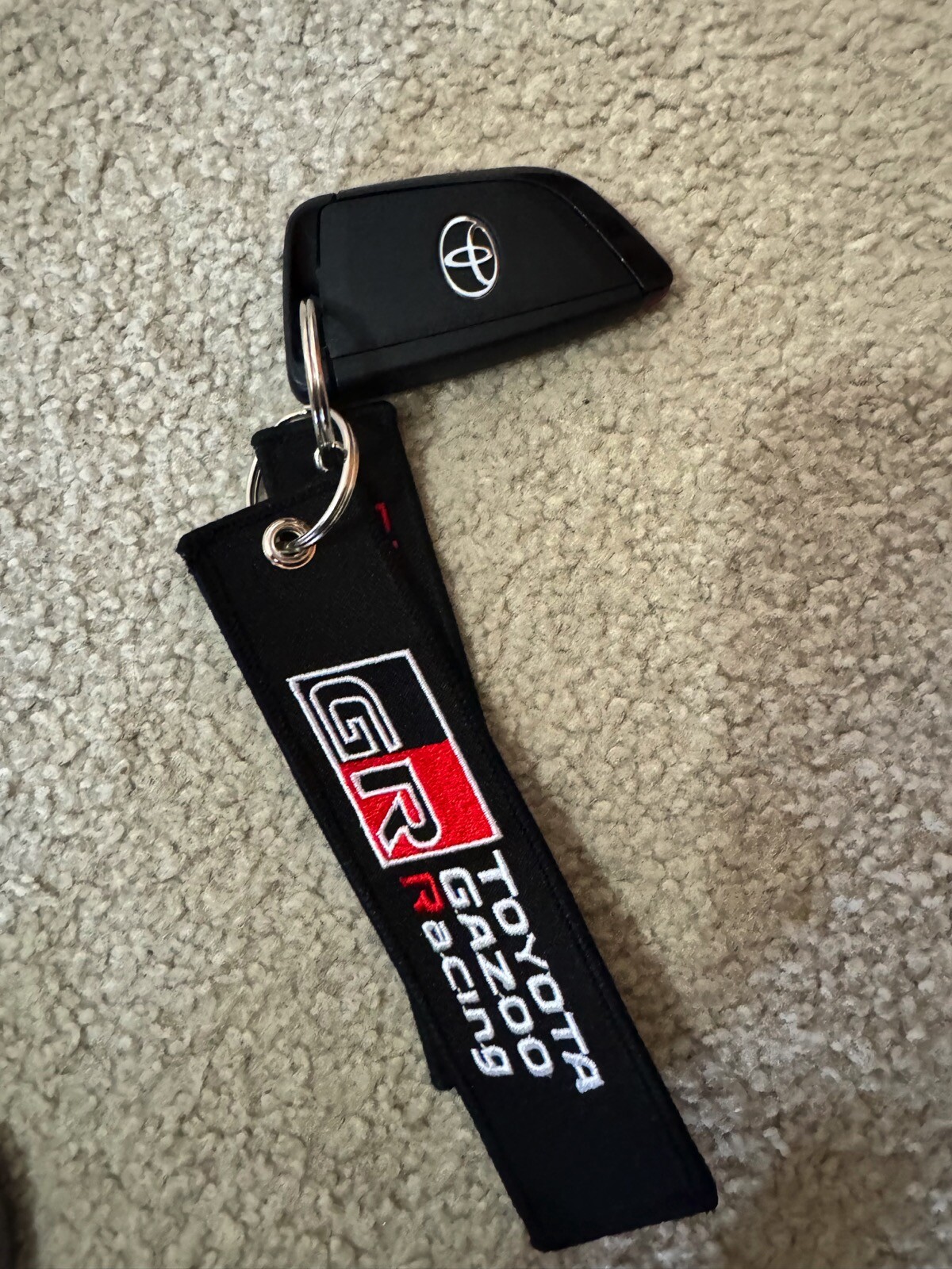 Toyota Gazoo Racing GR Keychain Tag - Perfect for GR86 GR Corolla GR ...