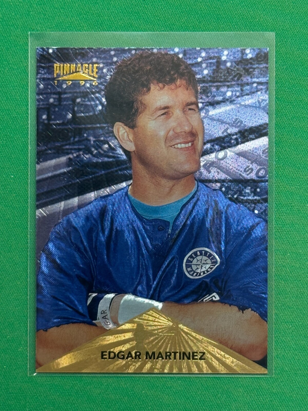 1996 Pinnacle Series 1 #26 of 100 Edgar Martinez Starburst Artist's ...