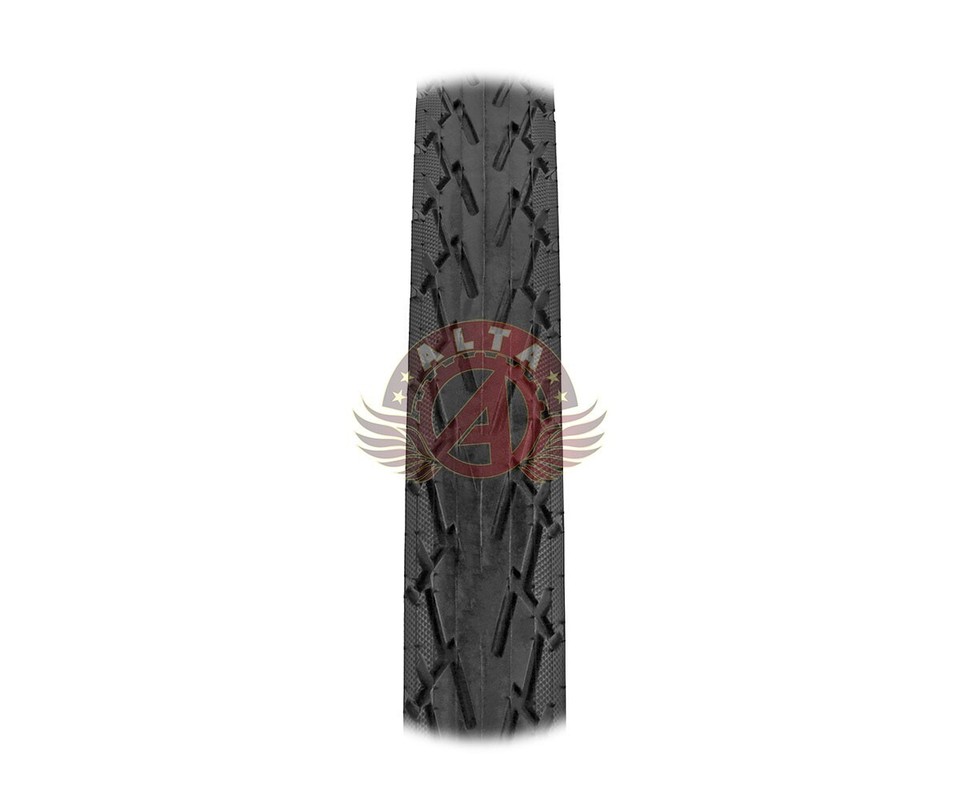 2 ALTA BICYCLE WIRE BEAD DURABLE TIRES 26 x 1.75 BLACK CORDOBA SEMI ...