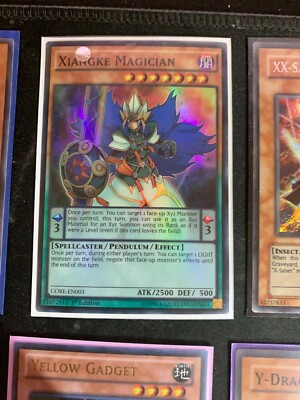 Xiangke Magician - CORE-EN003 - Super Rare - 1st Edition - Yugioh NM | eBay
