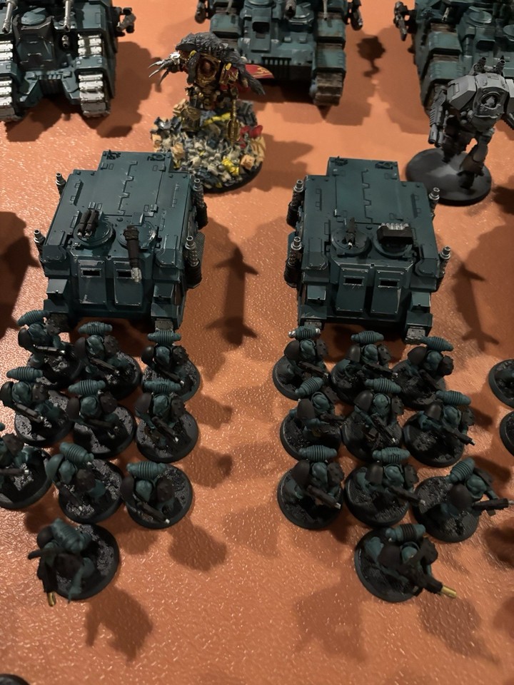 Warhammer 40K / Horus Heresy Sons Of Horus Army Mostly Painted | eBay
