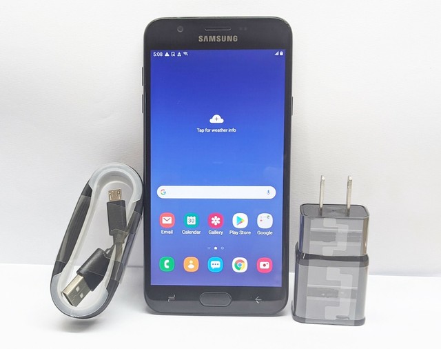 Samsung Galaxy J7 (2018) SM-J737A - 16GB - Black (AT&T) for sale online ...