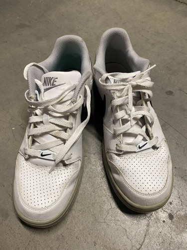 Nike Mens Prestige IV 488428-105 White Lace Up Low Top Sneaker Shoes ...