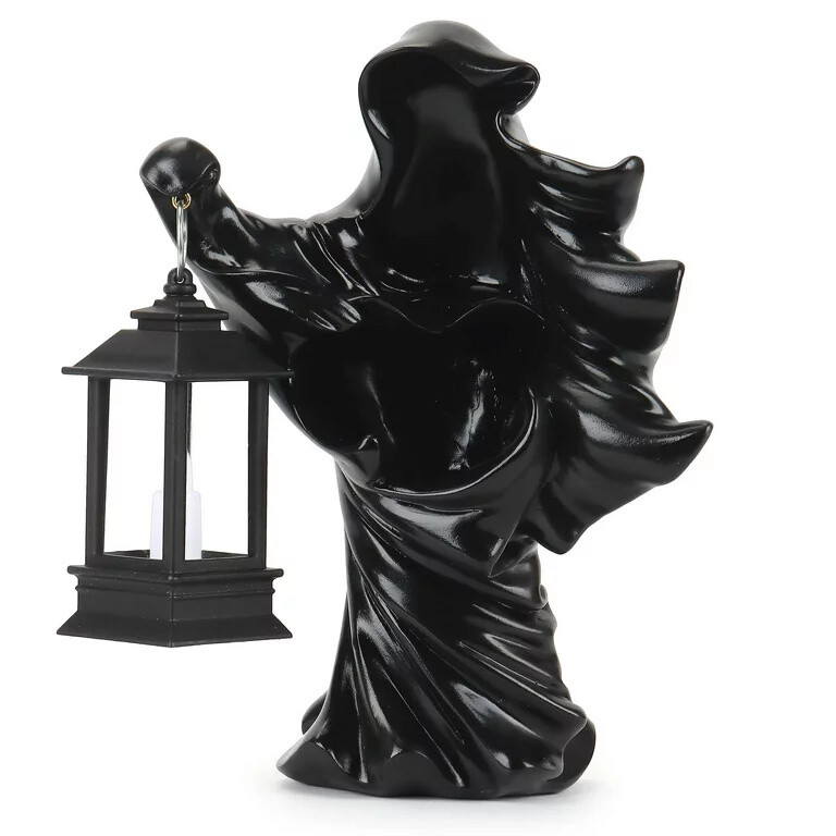 Cracker Barrel Ghost Witch Messenger Lantern Ghost Statue Ornament Halloween | eBay