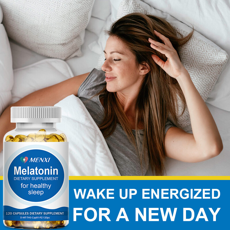 10mg Sleep Support Capsules Improve Sleep Quality Relieve Stress Sleep ...