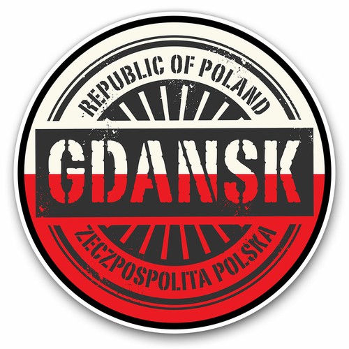 2 x Vinyl Stickers 7.5cm - Repubblica Of Poland Polish Travel Cool Gift ...