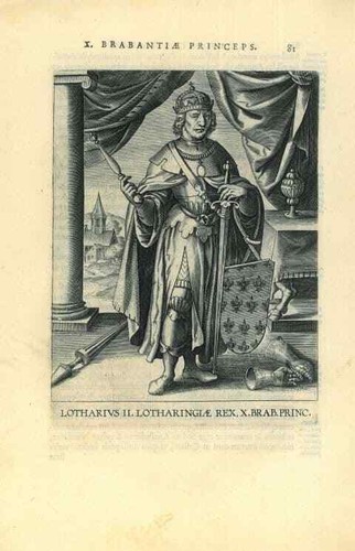 Portrait of Lothair II | eBay