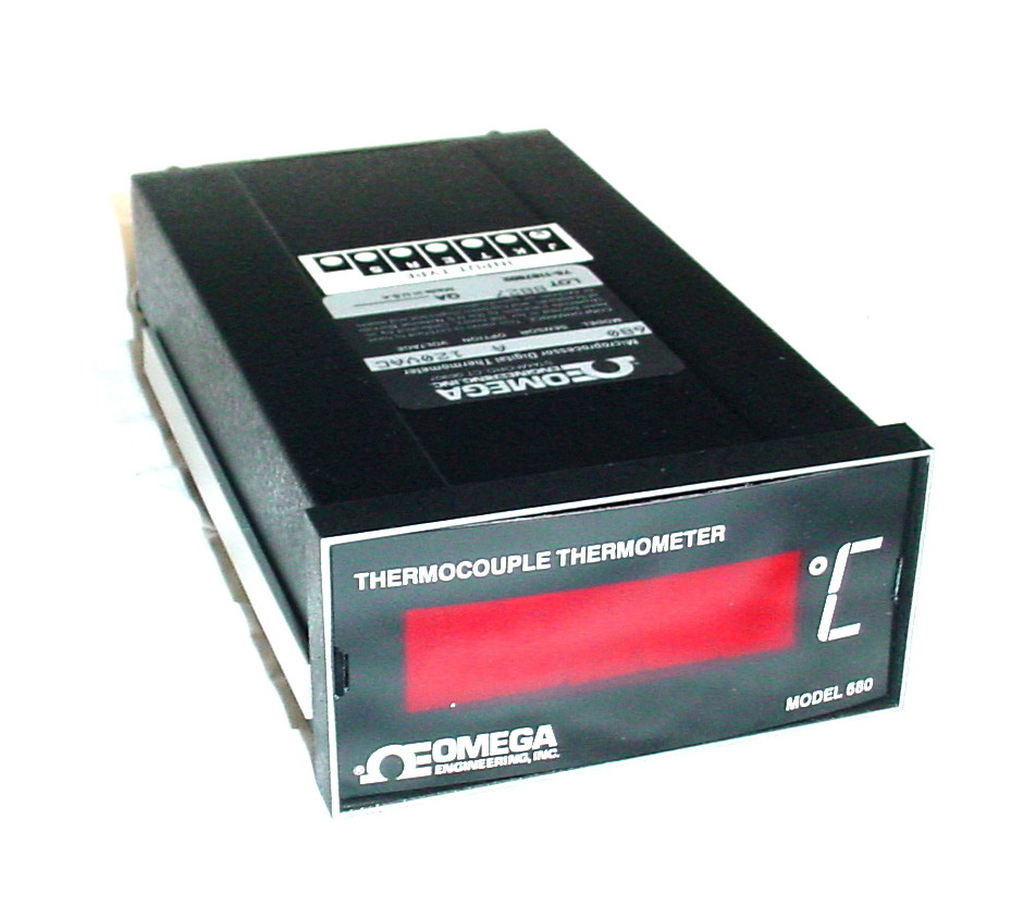 NEW~ Omega 680 Microprocessor Digital Thermocouple Thermometer Meter 75 ...