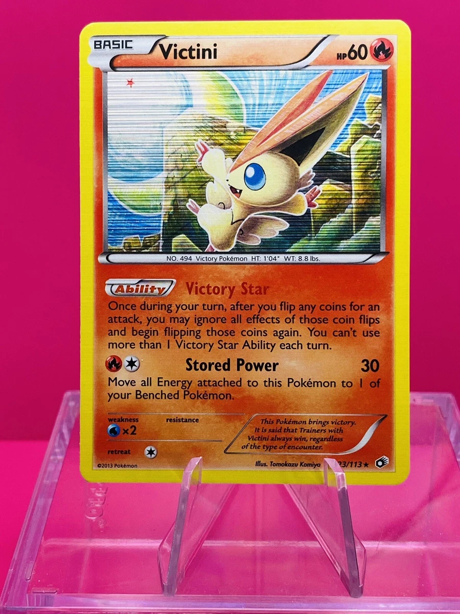 Victini Card Legendary Treasures