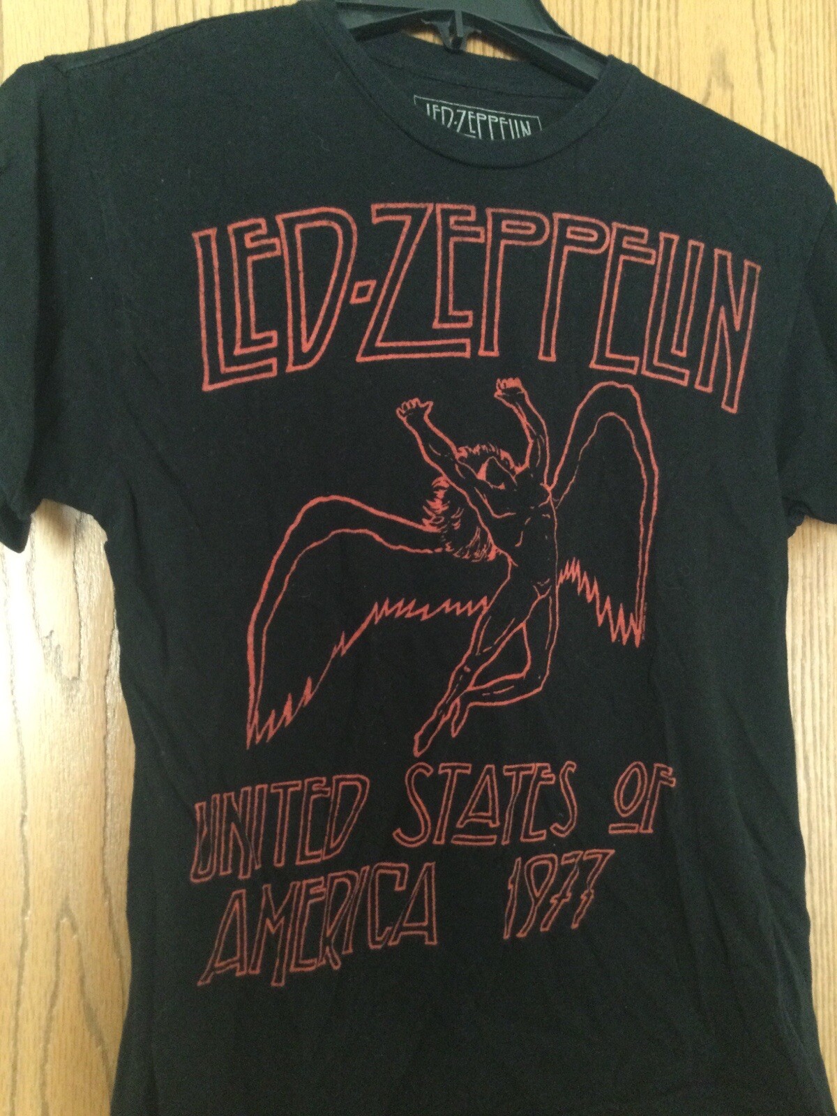 Led Zeppelin United States Of America 1977 T-shirt Si… - Gem