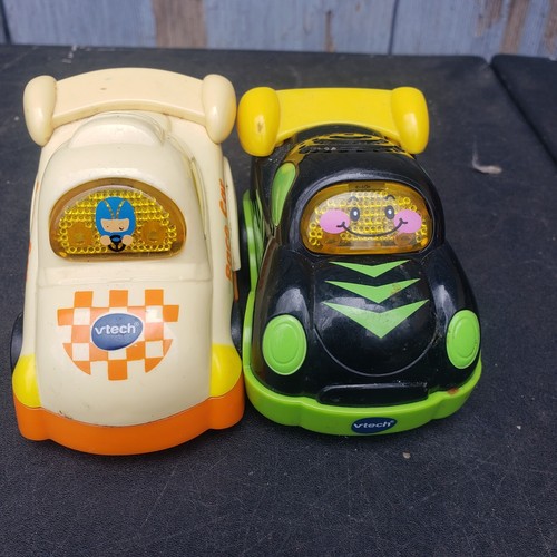 VTech Go Go Smart Vehicles Lot of 2 Race Cars Lights & Sounds Tested ...