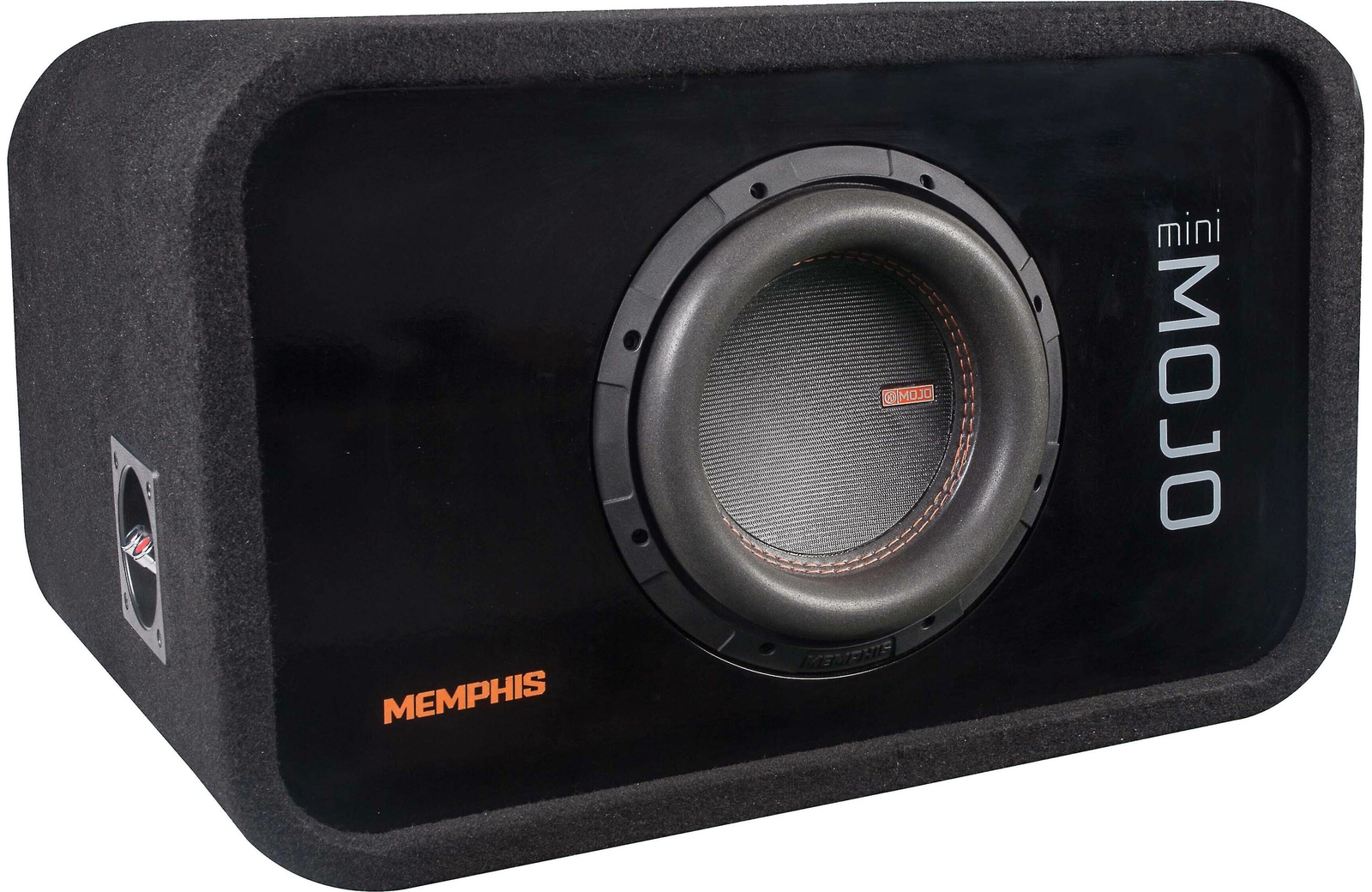 Memphis Audio MJME8S1 8" MOJO Car Subwoofer In Ported Sub Enclosure Box ...