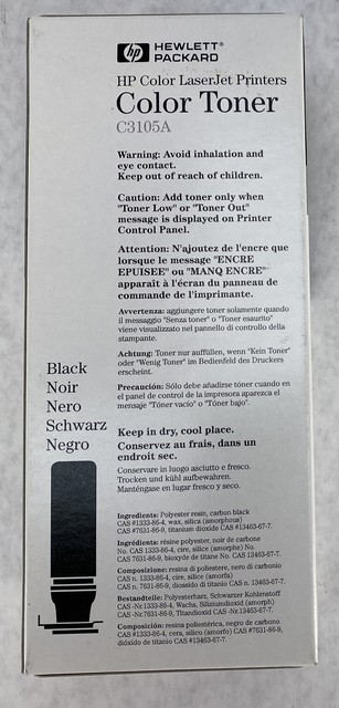 OEM HP Color Toner for LaserJet 5 5m - Black C3105A for sale online | eBay