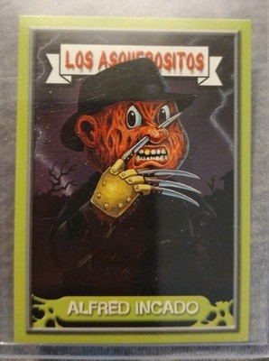 Argentina Garbage Pail Kids #123 Slasher Asher Los Asquerositos Freddy ...