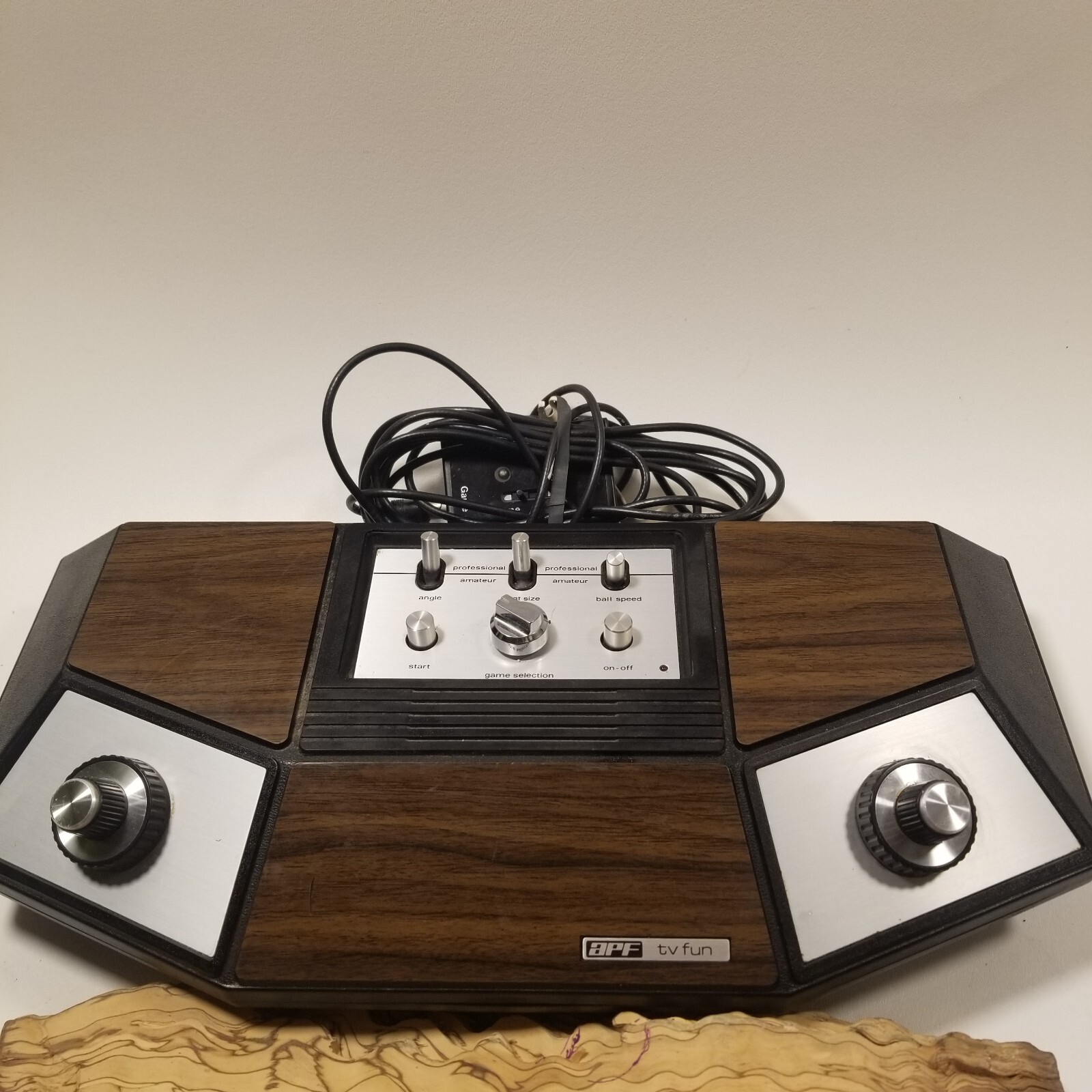 Vintage Electronic TV FUN Arcade Game Console APF 401 TESTED Pong | eBay