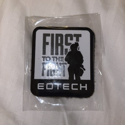 EOTech First To The Fight PVC Tactical Patch 2022 Shot Show Las Vegas | eBay