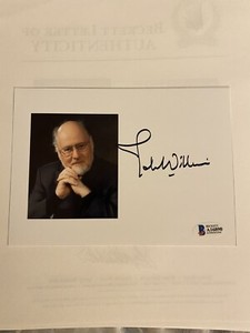 John Williams signed autographed 5x7 Photo BECKETT BAS STAR WARS ...
