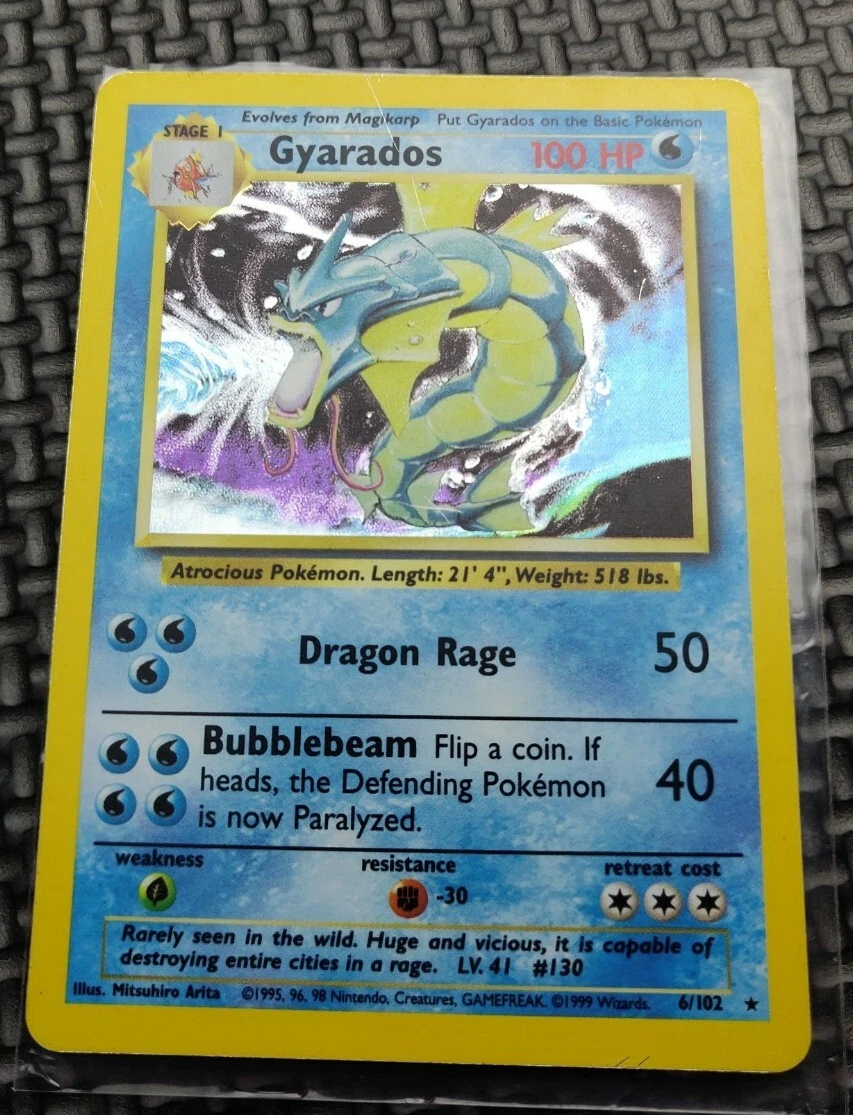 Original Gyarados Card