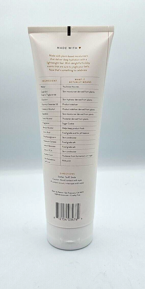 Native SUGAR COOKIE Body Lotion RARE Seasonal 12 oz DISCONTINUED VHTF ...