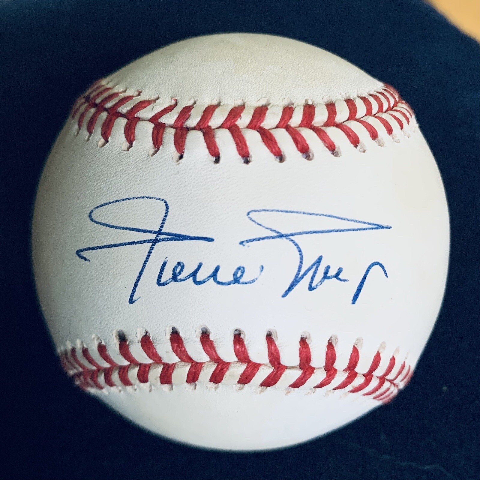 Willie Mays SIGNED AUTOGRAPH Rawlings NL Baseball JSA LOA w/sticker ...